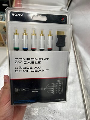 Sony PlayStation PS3 PS2 Component AV Cable SCPH-10490 AUTHENTIC OEM ...