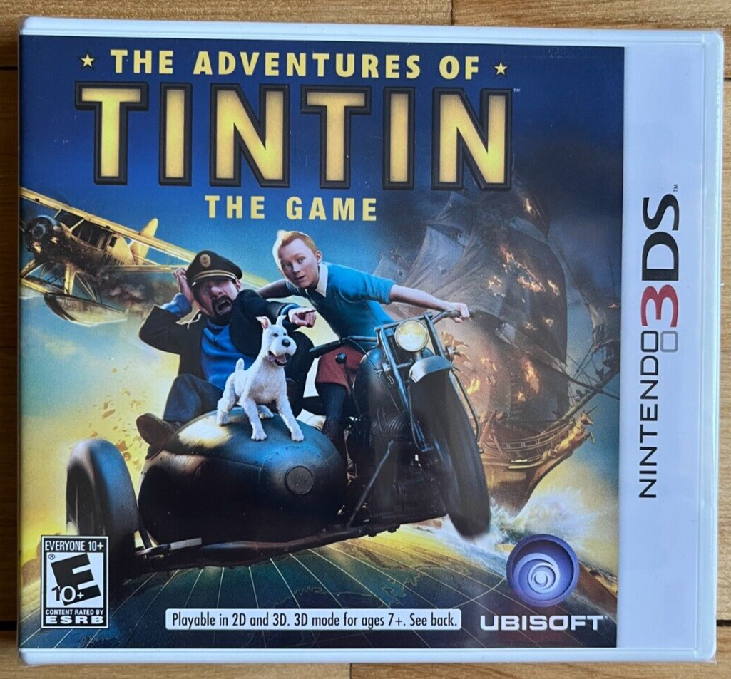 The Adventures of Tintin: The Game (Nintendo 3DS, 2011) ***BRAND NEW ...