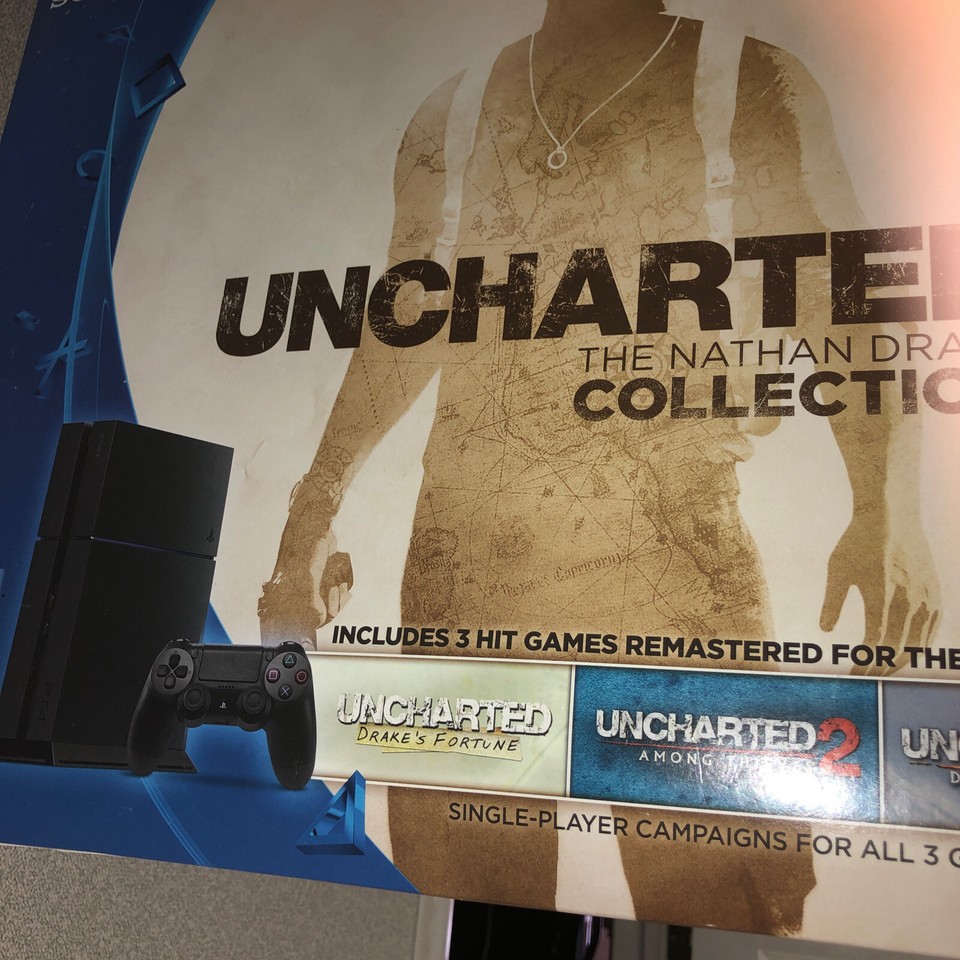 Sony PlayStation 4 UNCHARTED: The Nathan Drake Collection Bundle 500GB ...