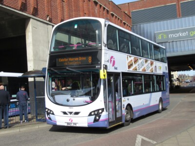 First Eastern Counties 36187 BN12JYK 6x4 Quality Bus Photo c | eBay UK