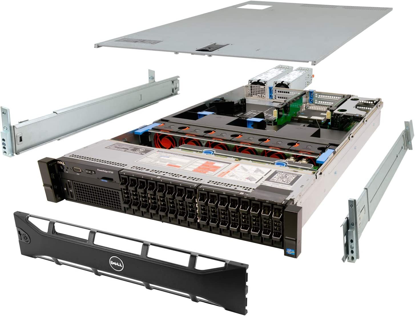 Dell PowerEdge R720 Server | 2x E5-2643v2 3.5GHz | 6 Cores | 256GB RAM ...
