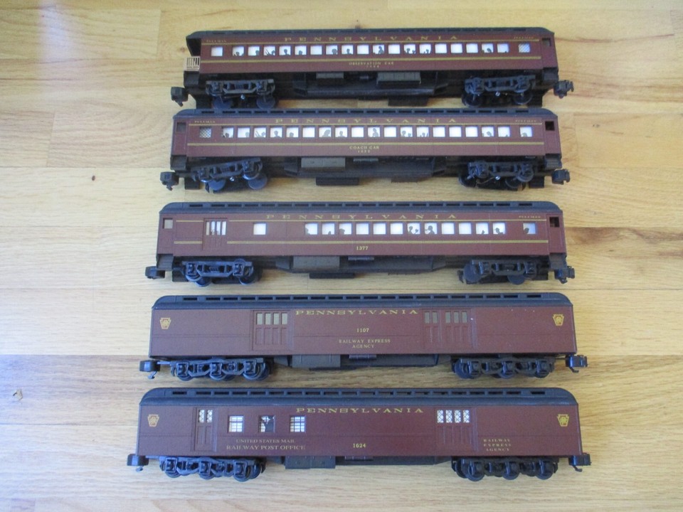 Amer Models 5x PRR Heavyweight passenger set (3/15/24) Hirail | eBay