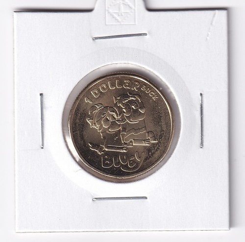 AUSTRALIAN: 2024 $1 BLUEY BUCK COLLECTABLES COIN IN 2X2 HOLDER #3792 | eBay