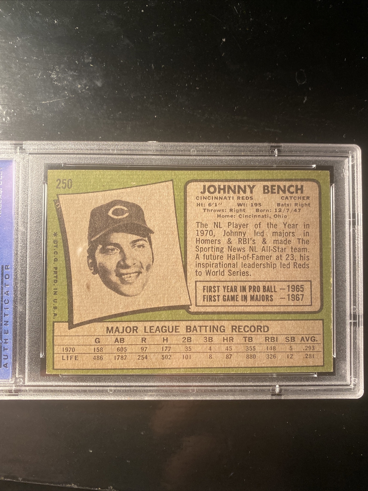 johnny bench rookie card | eBay