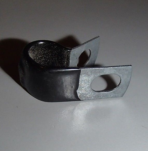 *NEW* 3/4" VINYL COATED STEEL LOOM CLAMPS SET OF 10PCS 17/64 BLACK | eBay