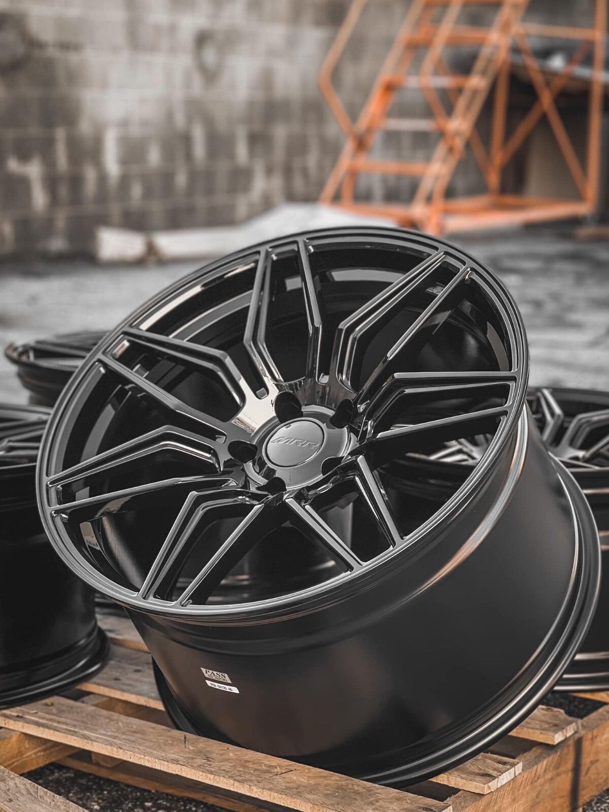 19" 20" MRR Flow Forged M024 Black Wheels For Corvette C6 C7 Z06 ...