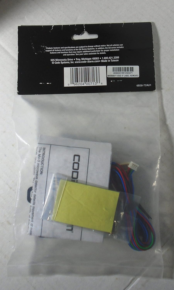 MV3 / MV3 / MV3 Dual Zone Microwave Sensor | eBay