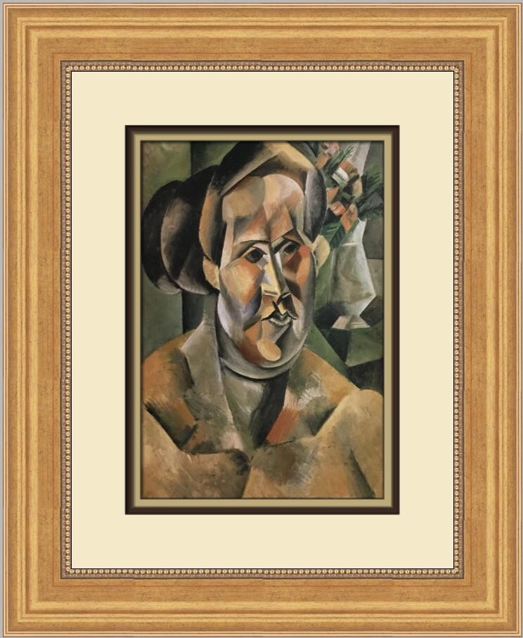Pablo Picasso Portrait of Fernande Custom Framed Print | eBay
