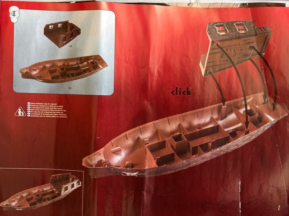 Mega Bloks Pyrates 3620 Captain Cutlass’ Stormstalker Pirate Ship | eBay