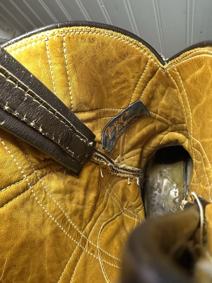 VTG Tony Lama Gold Label Full Patchwork Lizard Exotic Cowboy Boots M-8D ...