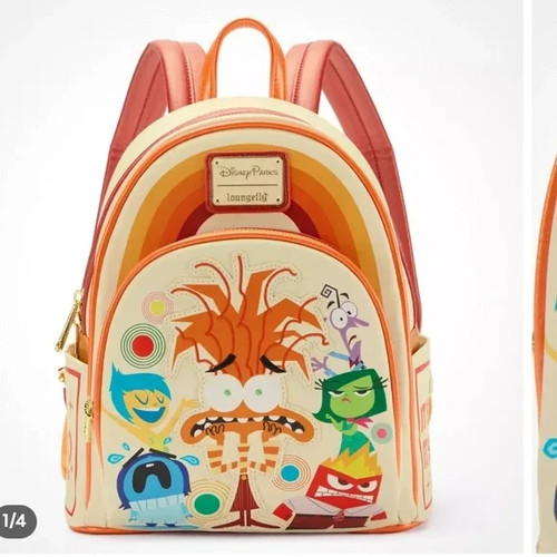Loungefly Inside Out 2 Anxiety Mini Backpack - Disney Parks Exclusive ...