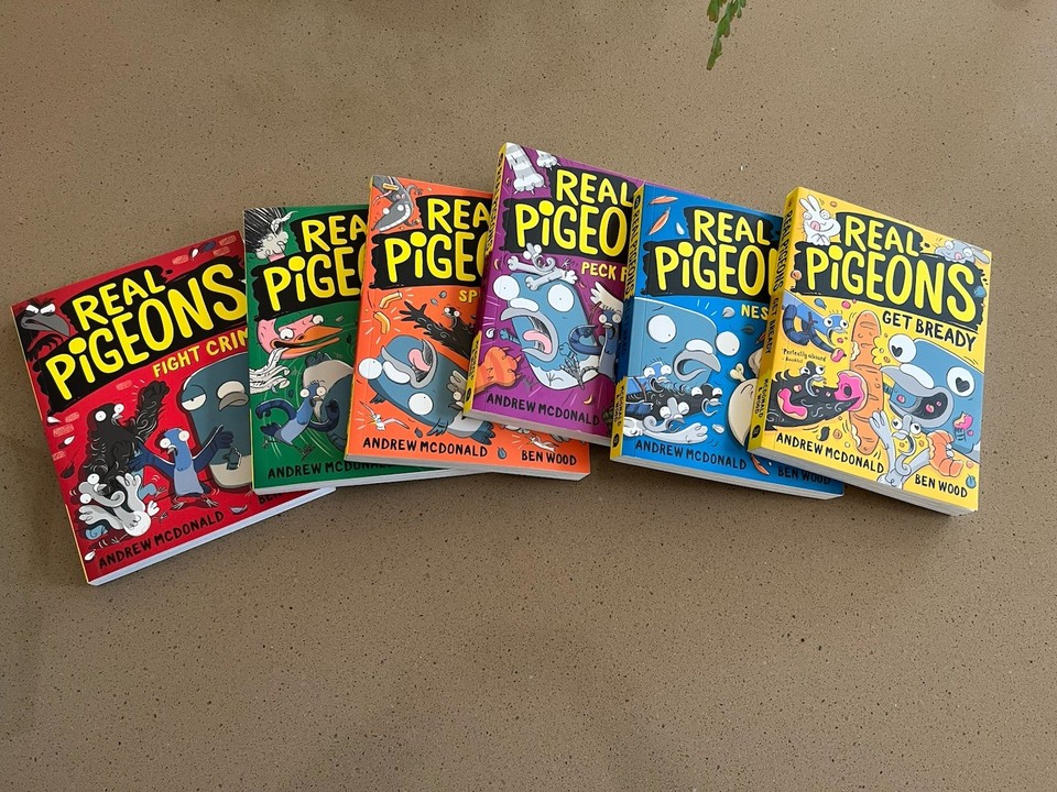 6 X Real Pigeons series by Andrew McDonald Paperback. | eBay Australia