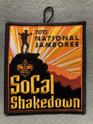 (121) Boy Scouts - 2013 National Jamboree - SoCal Shakedown patch | eBay