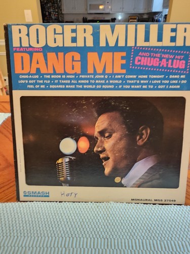 Roger Miller Featuring Dang Me And The New Hit Chug-A-Lug Smash Records ...
