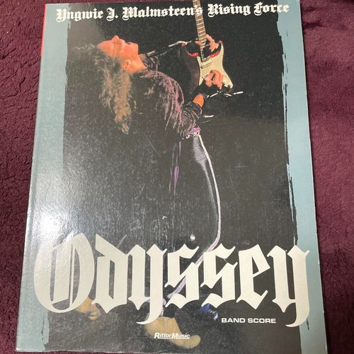 YNGWIE J MALMSTEEN ODYSSEY BAND SCORE JAPAN GUITAR TAB TABLATURE RISING ...