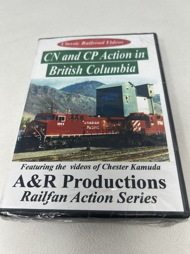 Classic Railroad Videos: CN and CP Action in British Columbia DVD ...