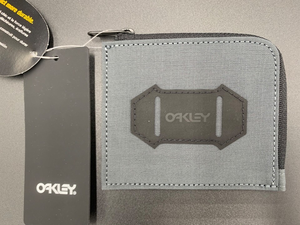 Oakley Street Wallet 2.0 black iris/ new dark brush/ uniform grey | eBay