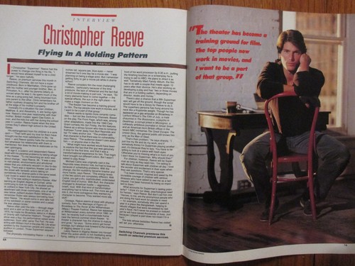 Jan 28-1989 Pa. TV Host Maga(CHRISTOPHER REEVE/SUPERMAN/KARYN WHITE ...