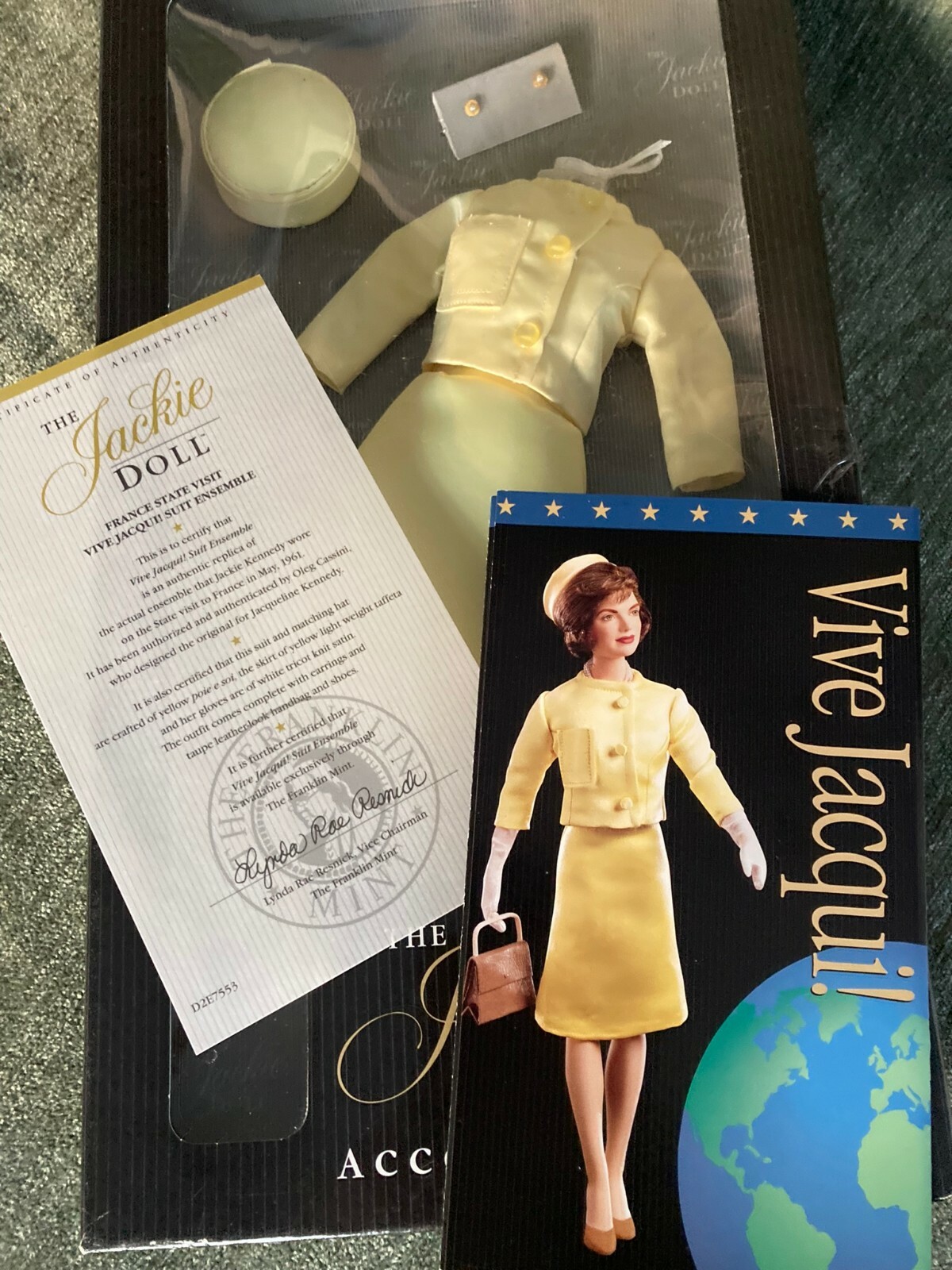 Yellow Dress for 15 inch vinyl Jackie Kennedy doll | eBay