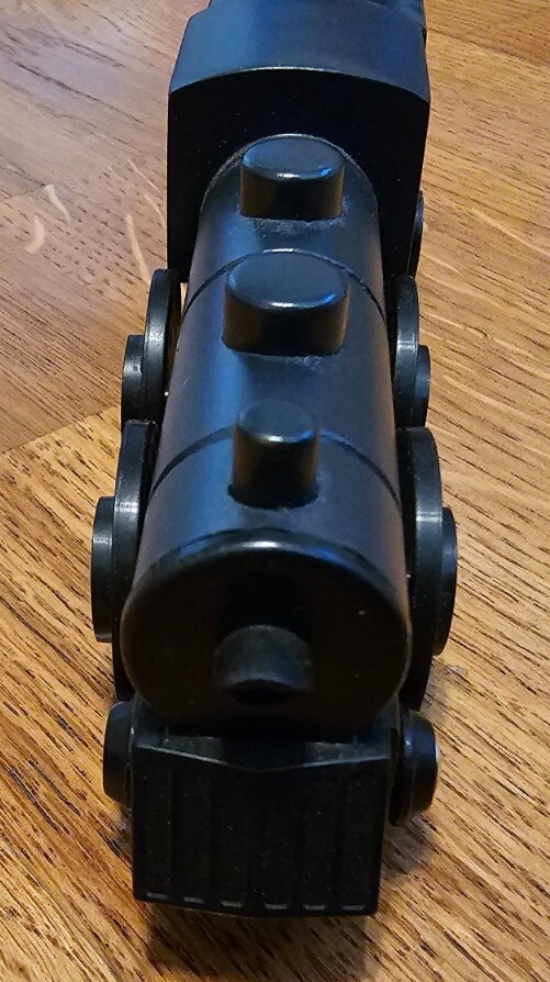 Brio Wooden Railway Polar Express Train Engine w/ Tender (TM & Warner ...