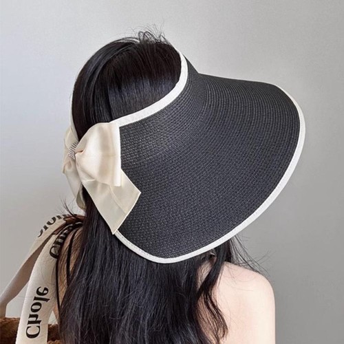 Foldable Sunscreen Hat Large Brim Beach Hat Fashion Shade Straw Cap | eBay