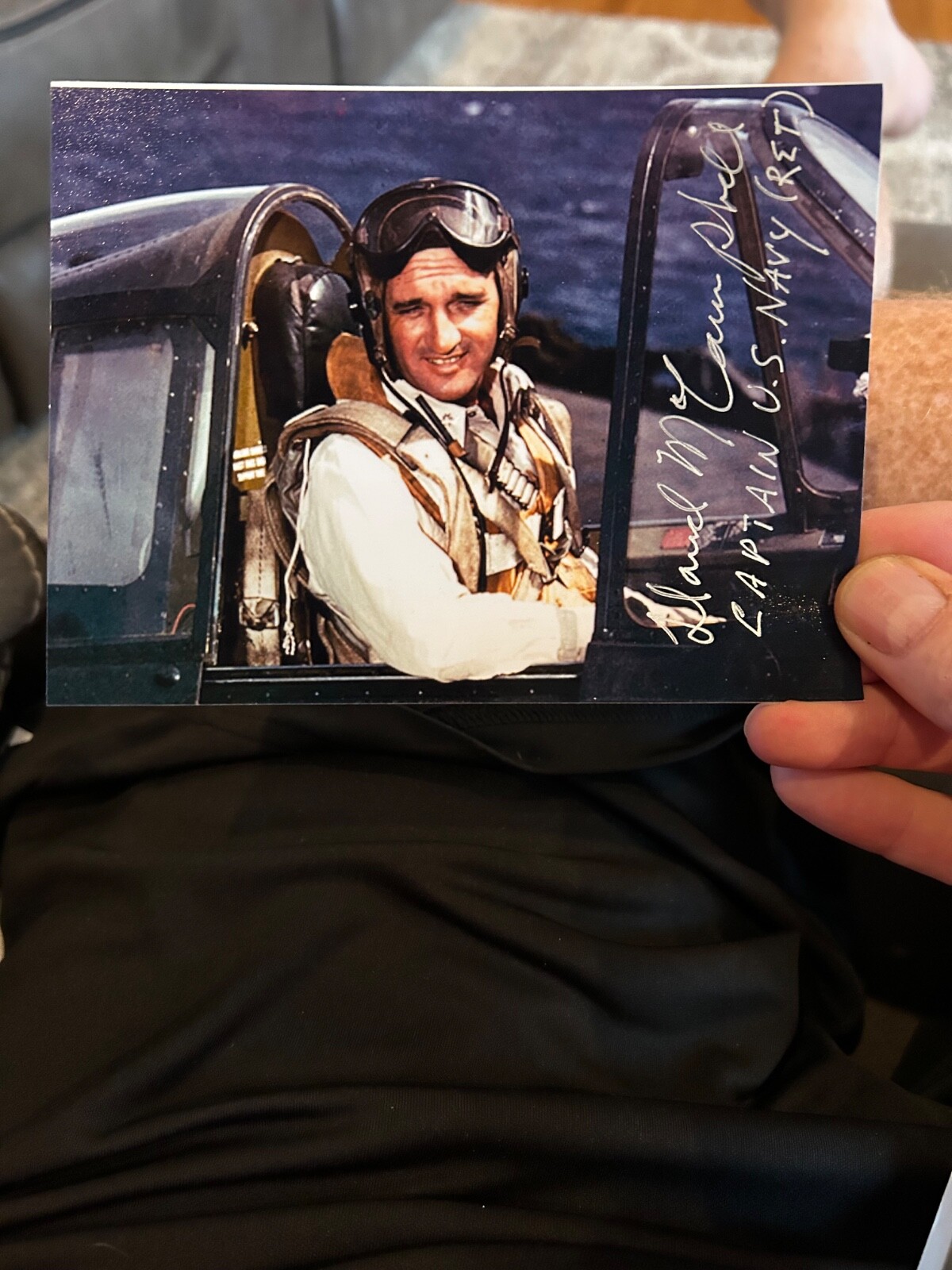 MOH Top Navy Ace David McCampbell Signed Photo - 34 Kills | eBay