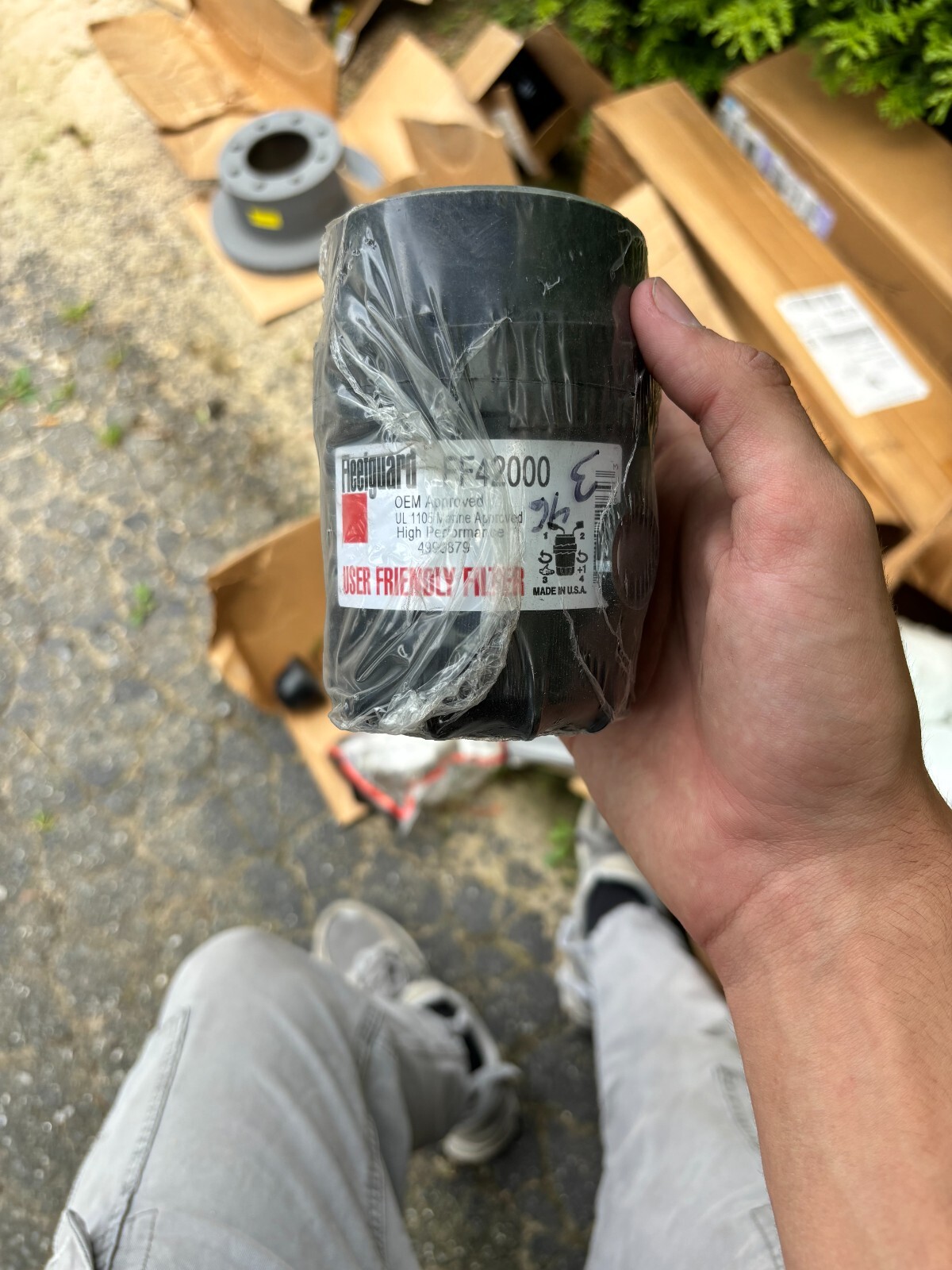 FLEETGUARD FF42000 - Fuel filter cross reference