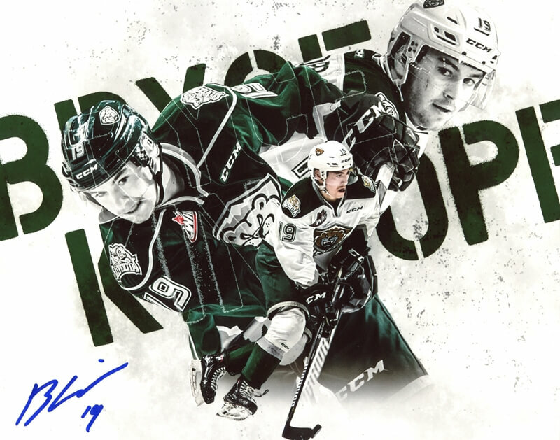 Bryce Kindopp Everett Silvertips Autographed 8x10 Photo CFS COA | eBay