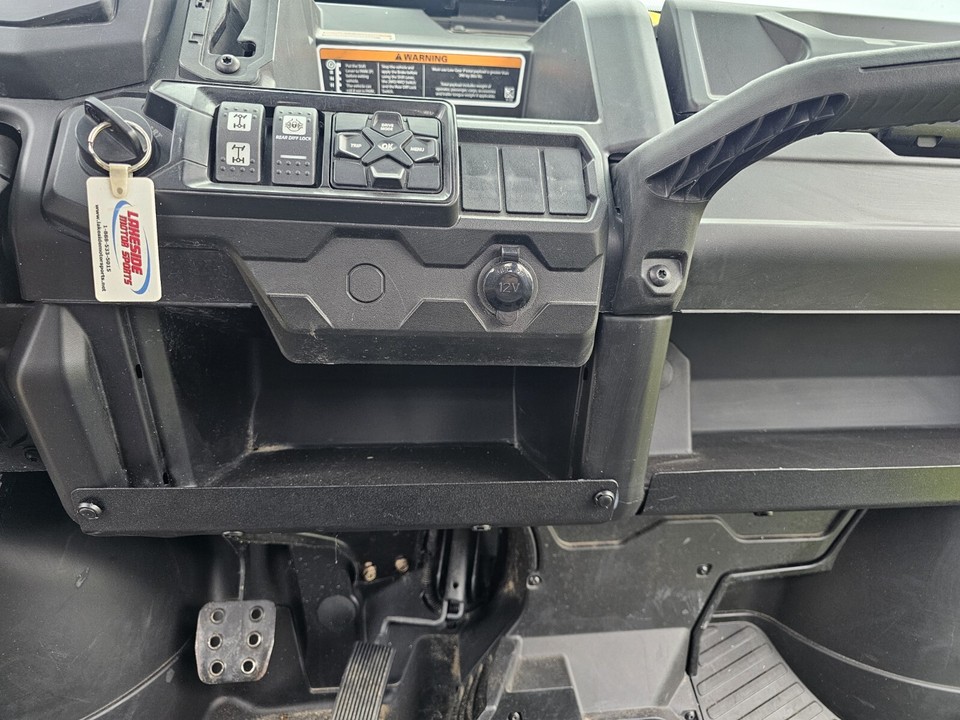 2019 Can Am Defender Dash Bin Lips | Black | Steel UTV SXS | 2019