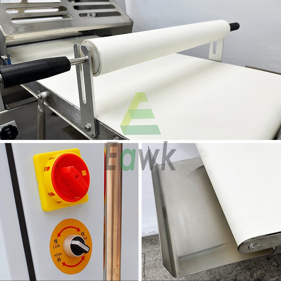 Dough Sheeter Reversible Roller Machine Pastry Bakery Roller Rolling ...