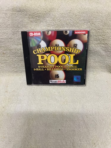 Championship Pool for Windows PC CD-ROM Includes 5 Pool Games | eBay