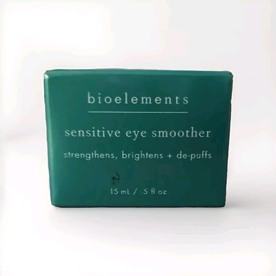 Bioelements Sensitive Eye Smoother Strengthen Brightens + De-Puffs New ...