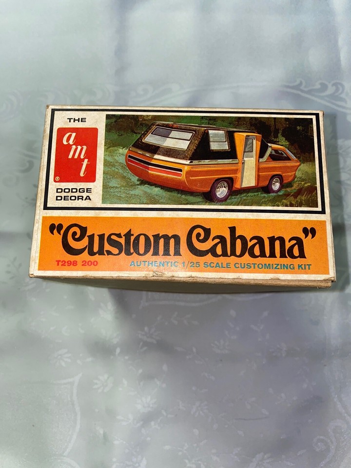Vintage AMT Dodge Deora Custom Cabana 1:25 Scale Model Car Kit #T298 ...