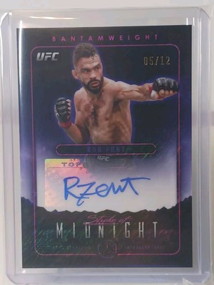 2024 Topps Midnight UFC Rob Font Stroke of Midnight Auto PURPLE #d /12 ...
