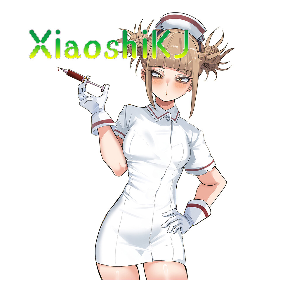 XiaoshiKJ 5.1" Nurses' Uniform Himiko Toga Anime Car Decals Window ...