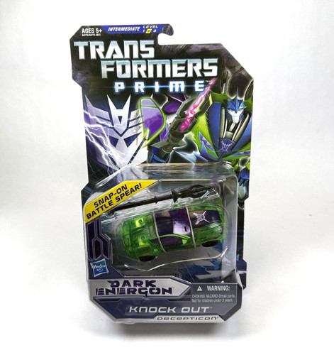 Knock Out Transformers Prime Dark Energon Action Figure New 2012 Hasbro ...