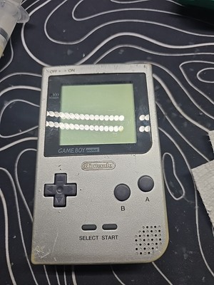 Nintendo Game Boy Pocket Silver Handheld System 34722582308| eBay