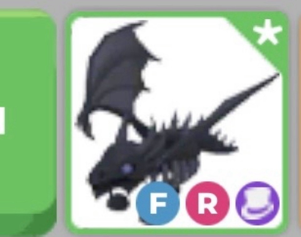 Shadow Dragon Adopt From Me -FR- Fly/Ride | eBay