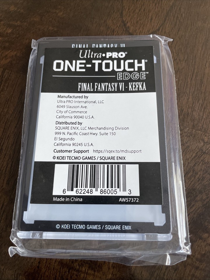 Ultra PRO ONE-TOUCH EDGE FINAL FANTASY VI KEFKA MTG | eBay