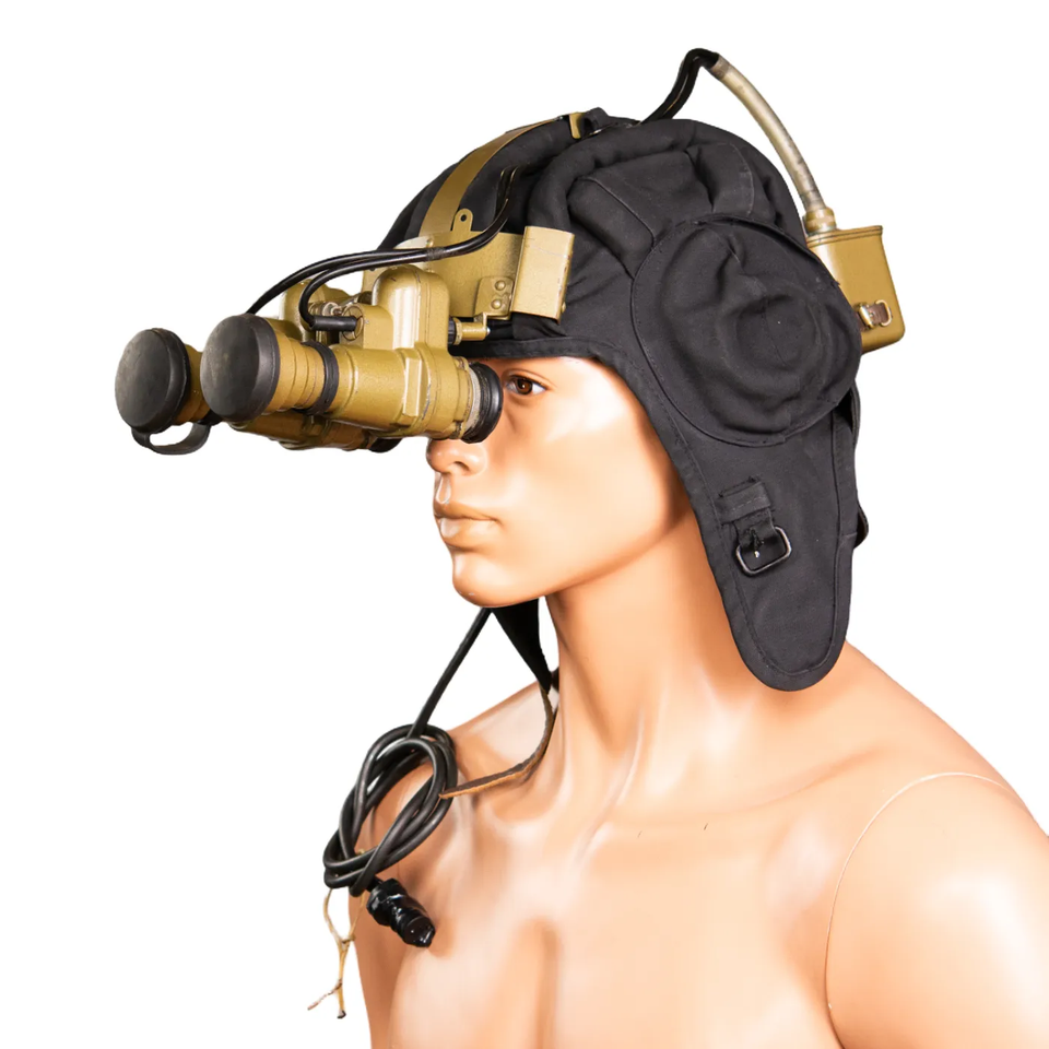 Soviet army Night Vision Device PNV-57E + tank helmet USSR red army | eBay