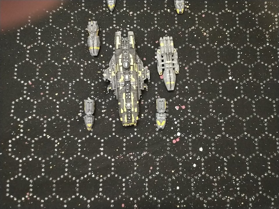 Full Thrust BSG Colonial Super Heavy Gunstar Group Squadron Wargame ...