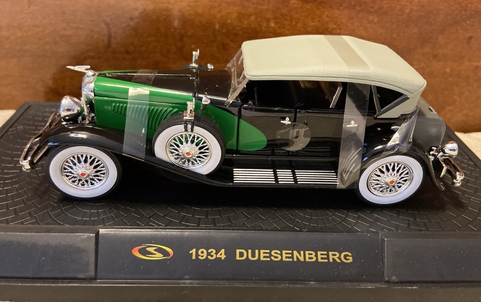 Signature Models 1:32 Diecast 1934 DUESENBERG W/Display Box | eBay