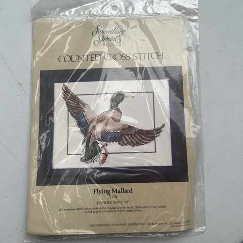 Candamar Designs Something Special Cross Stitch Kit FLYING MALLARD ...