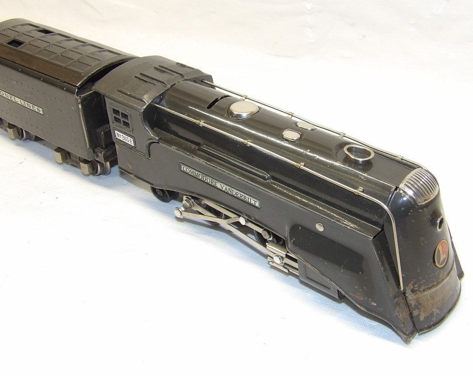 Lionel Commodore Vanderbilt Prewar 2-4-2 265E Loco & 265W Tender-parts ...