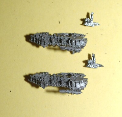 Citadel - Battlefleet Gothic - Metal 2x Chaos Infidel Class Raider ...