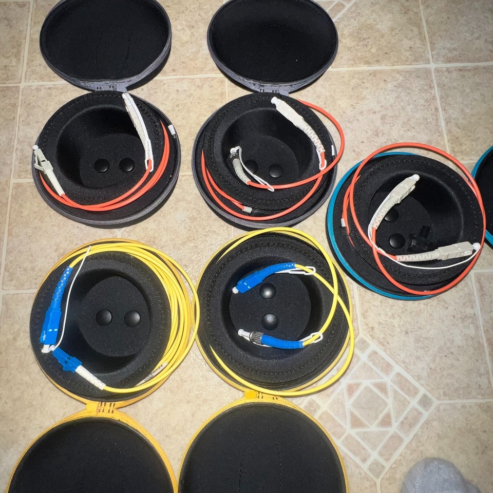 Lot of 5 Fluke Networks NFK-Launch Cable Lot for Fluke DTX DSX OTDR | eBay