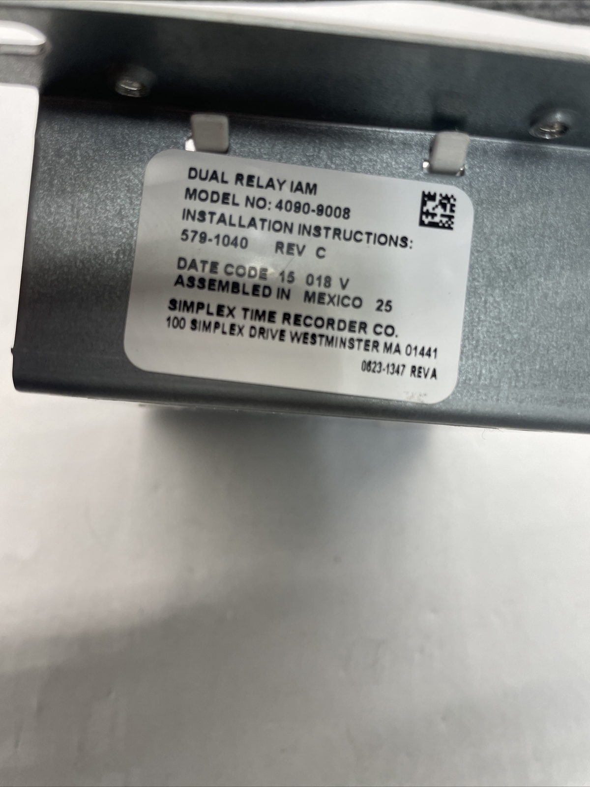 Simplex (4090-9008) Individual Addressable Dual Contact Relay Module ...