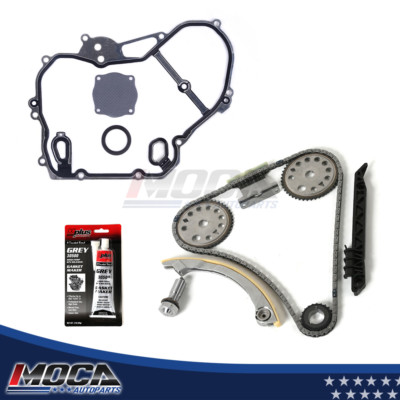 Timing Chain Kit Cover Gasket Fits 01-09 GM 2.0 2.2 Ecotec Z22SE L61 ...