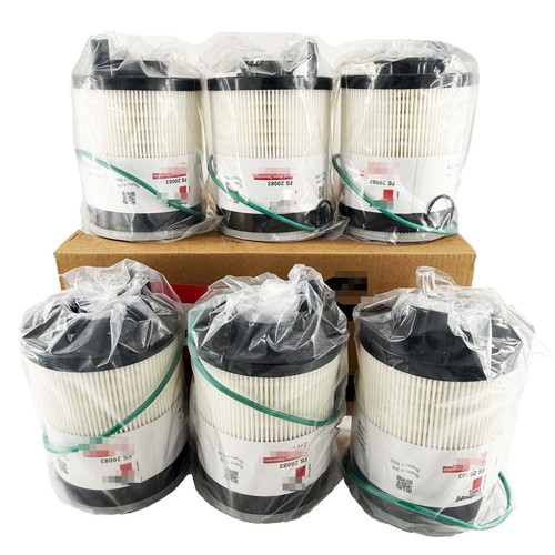 6Pcs Fuel Water Separator FS20083 Filter Fits For Cummins ISX DD13 DD15 ...