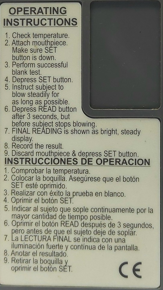 Intoximeters Alco-Sensor III Breathalyzer for Law Enforcement | eBay UK
